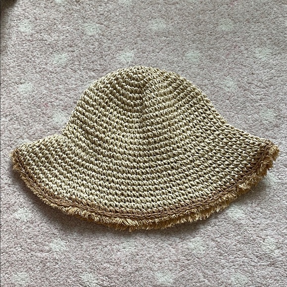 Zara | Accessories | Zara Kids Raffia Hat | Poshmark